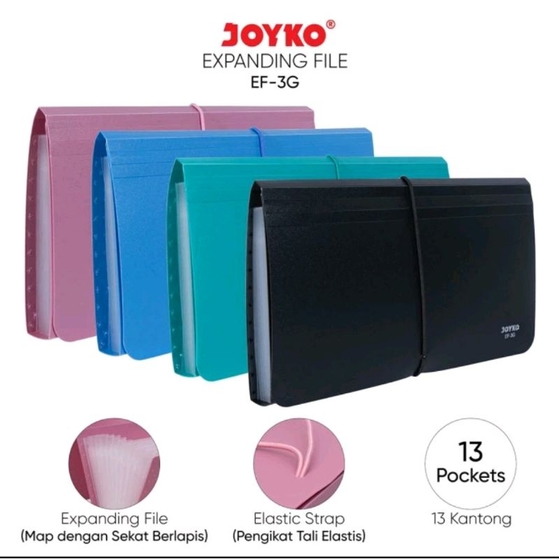 Jual Joyko Expanding File EF-3G / Expanding Giro / Map Dokumen | Shopee ...