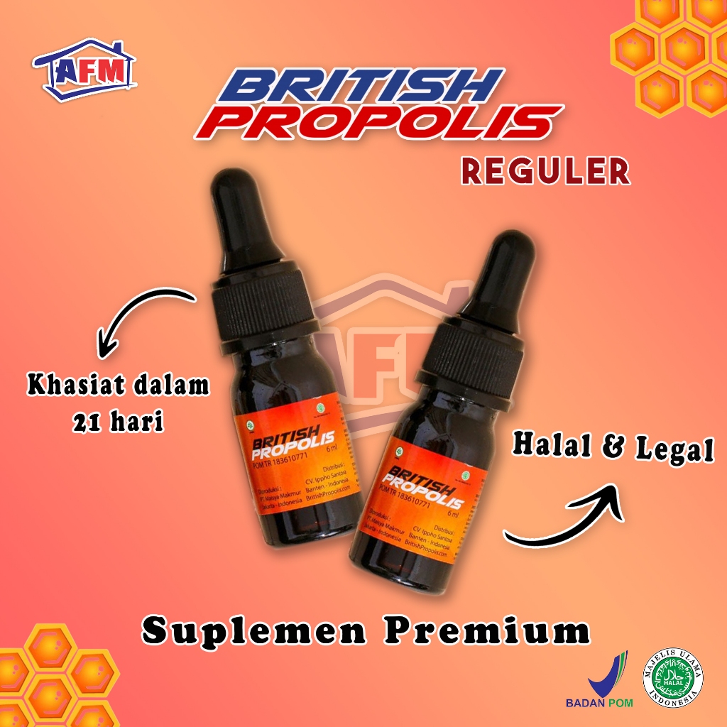 Jual British Propolis Reguler Original 100% Asli Untuk Dewasa | Shopee ...