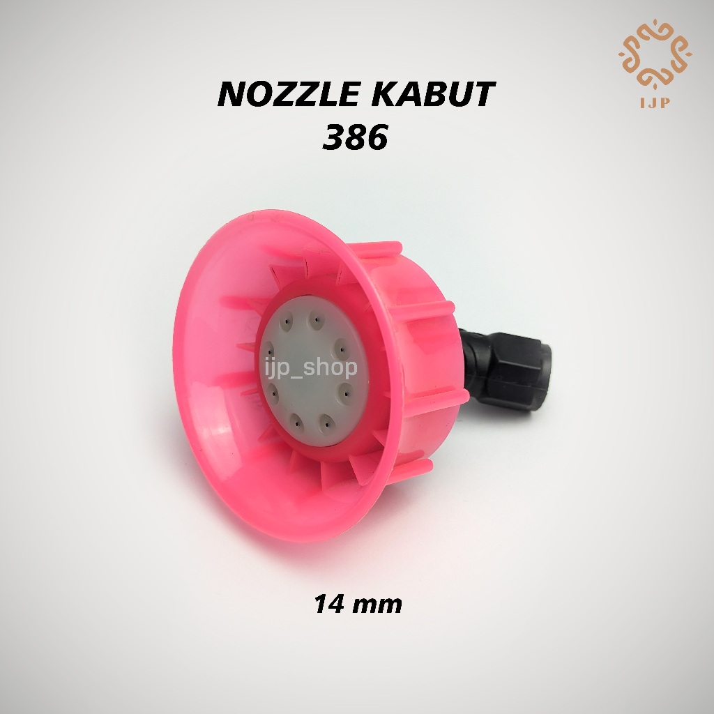 Jual Nozzle Plastik Model Bunga 8 Lubang Nozel Semprotan Hama Pompa ...