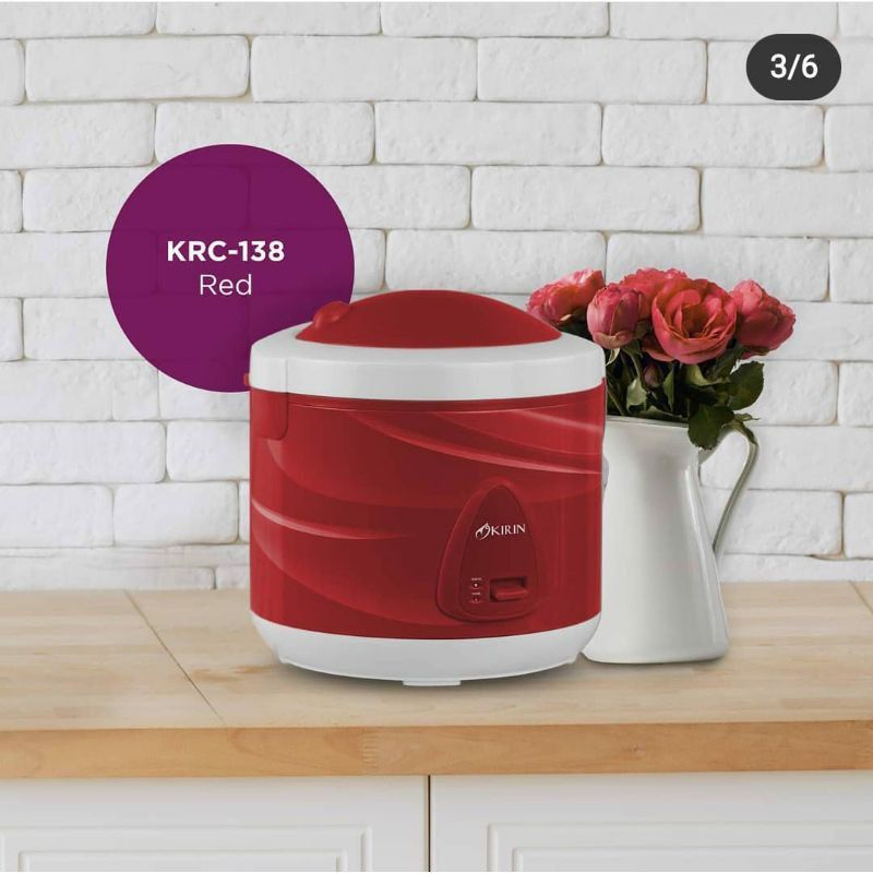 Jual Magic Com / Rice Cooker Kirin KRC 138 2 liter | Shopee Indonesia