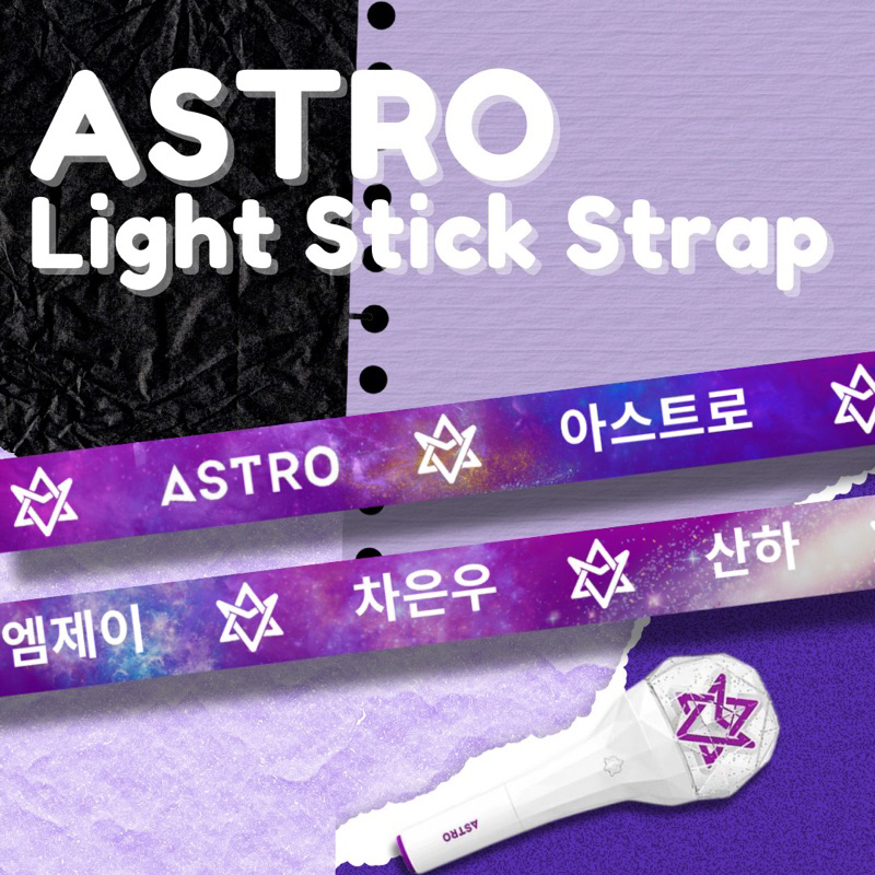 Jual ASTRO Light Stick Strap for Aroha/ Bag strap (FANMADE MERCH ...