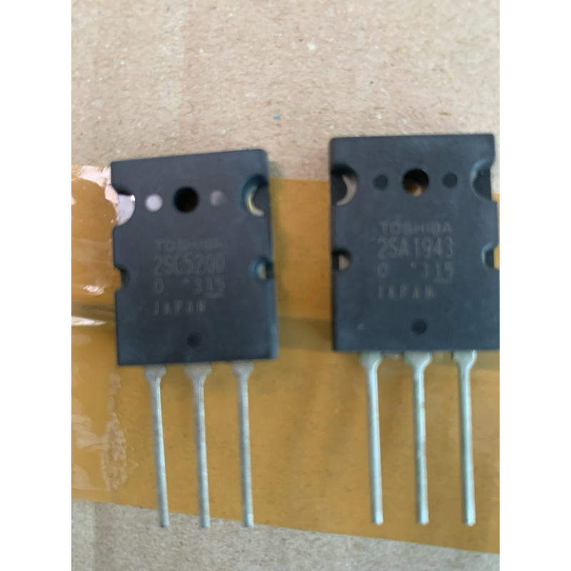 Jual Transistor Toshiba 2SA1943 2SC5200 / A1943 C5200 ORI JAPAN | Shopee Indonesia