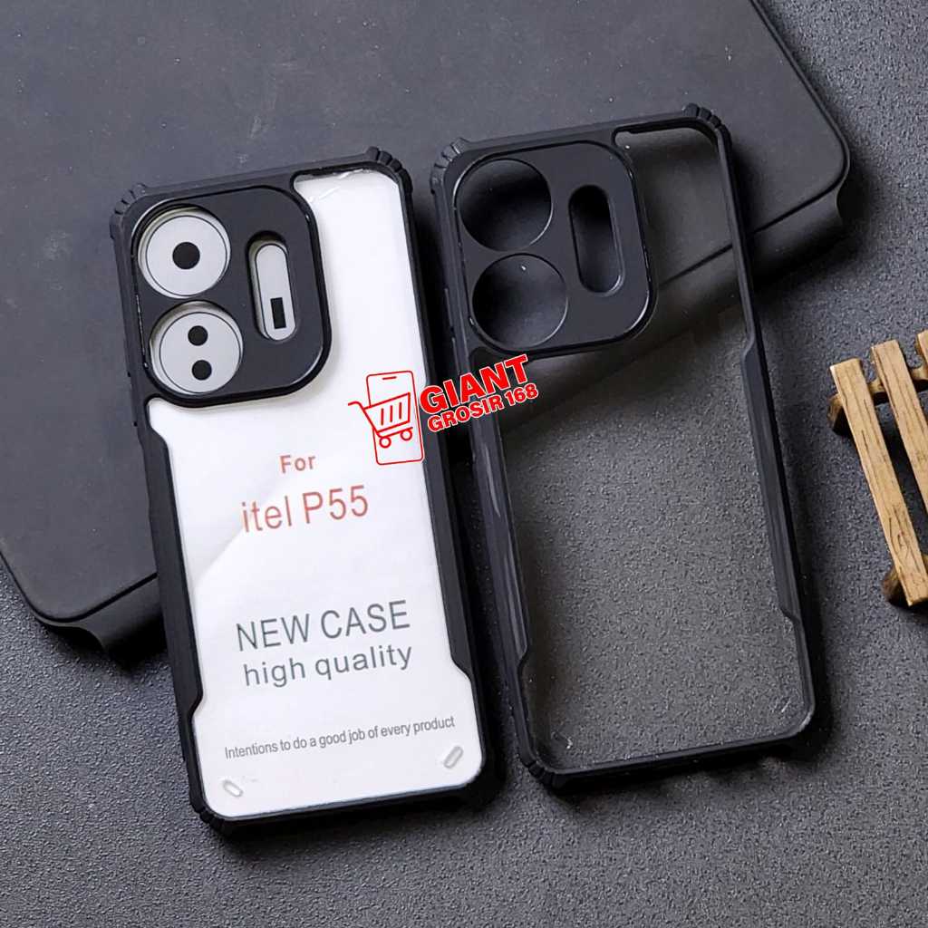 Jual Itel P55 NFC Itel P55 5G Fusion Case Armor Shockproof Casing hp Itel P55 NFC Itel P55 5G ...