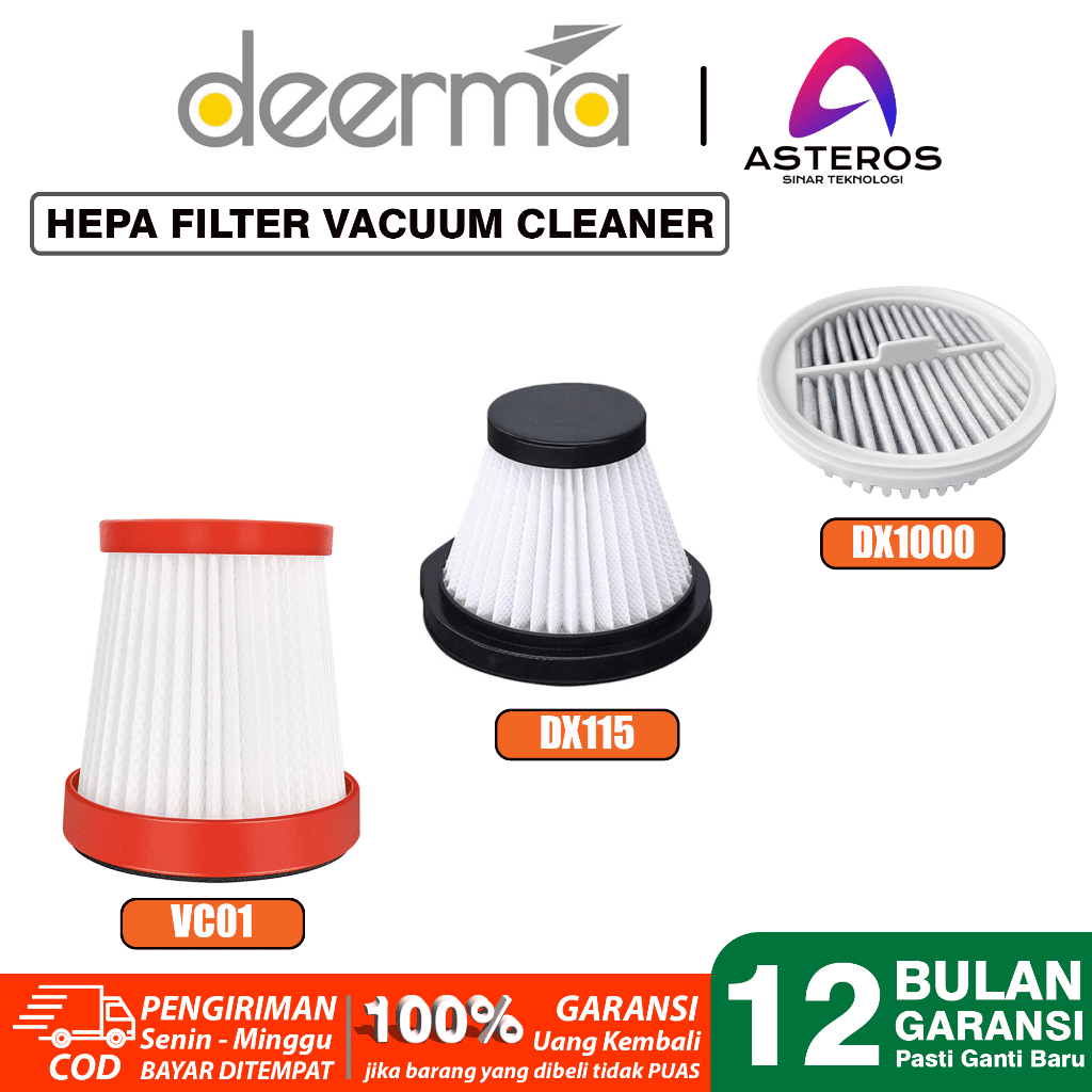 Jual DEERMA Filter Hepa Vacuum Cleaner For DX118C DX115C CM800 DX700 ...