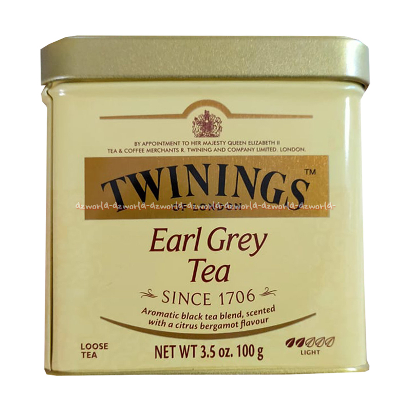 Jual Twinings Early Grey Tea 100gr Classic loose Tea Kemasan Kaleng ...