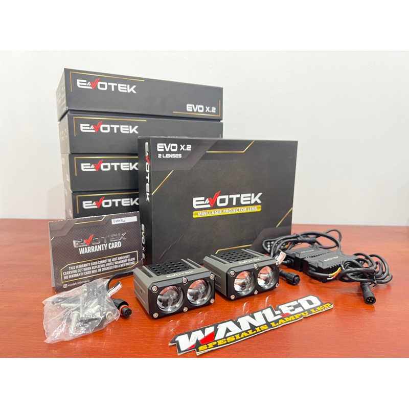 Jual MINILASER EVOTEX X2 MINI PROJECTOR LENS DOBLE LENS POWER LED 2 X 45 W | Shopee Indonesia