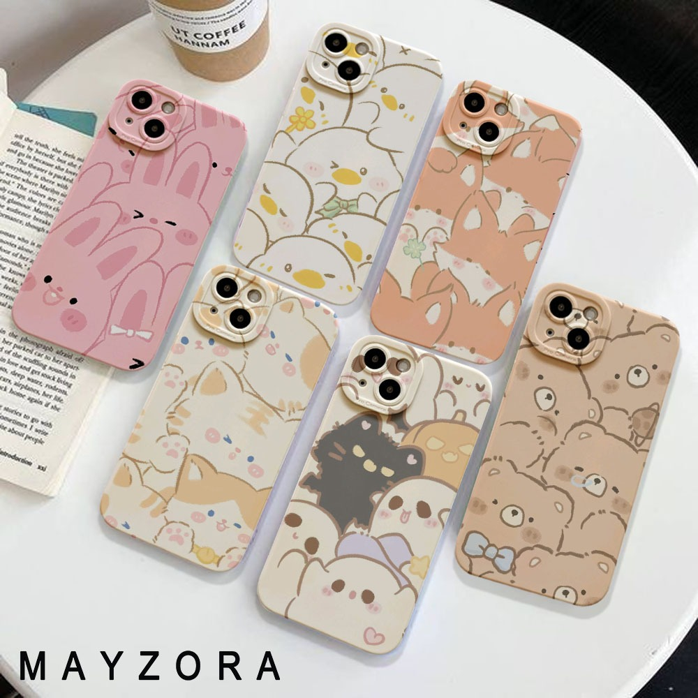 Jual KR088 - Case Kartun lucu Untuk semua type hp Samsung Oppo Vivo ...