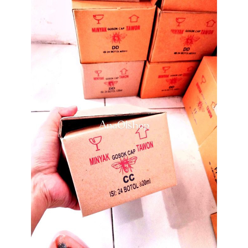 Jual Minyak Tawon CC 20 ml. 1 bok isi 24 pcs | Shopee Indonesia