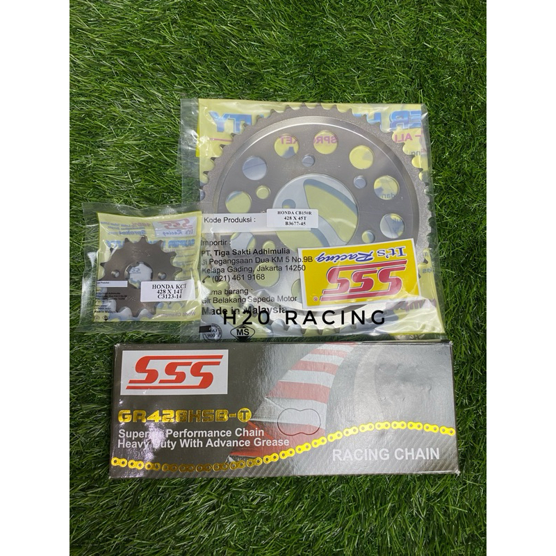 Jual Gear Set Full Original SSS 428 Honda Cb150R Led New/Cbr150r New ...