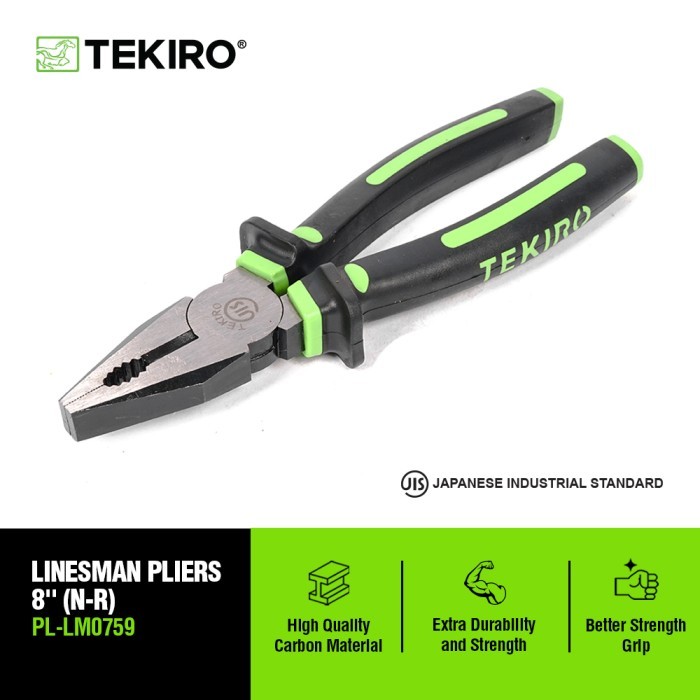 Jual TEKIRO TANG KOMBINASI 8 INCH [200mm] / combination pliers 8 ...