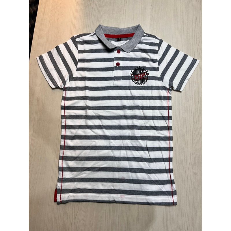 Jual kaos polo anak 5 tahun tshirt polo salur anak laki laki Branded Baju Atasan Anak 5 tahun ...