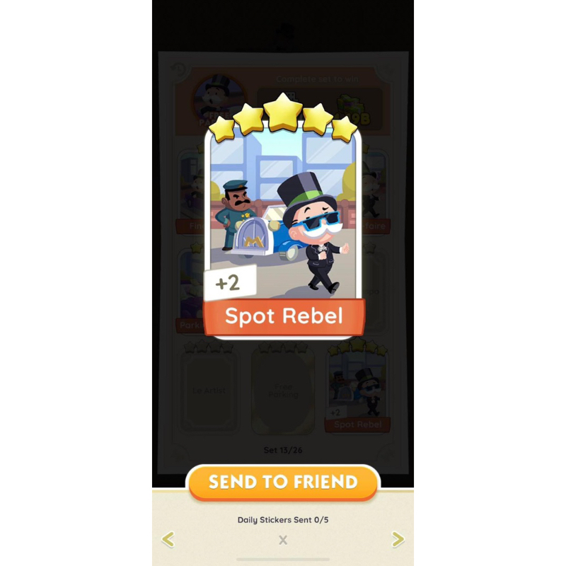 Jual MONOPOLY GO CARD/STICKER SEASON 5 B1-B5 (BACA DESKRIPSI) | Shopee ...