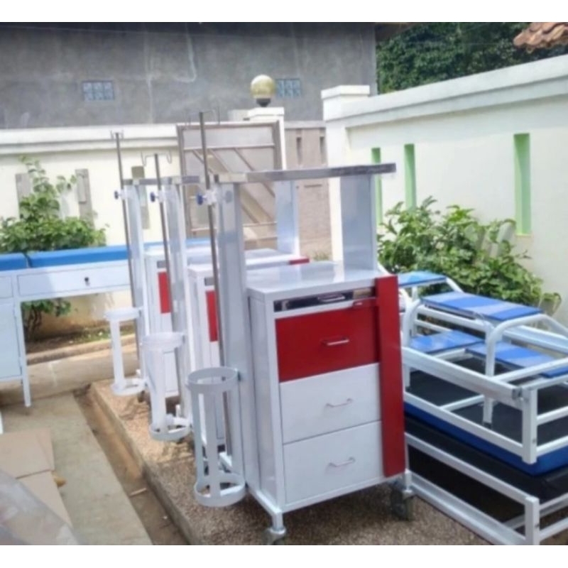 Jual troli trolley emergensi lemari troly medical rumah sakit medical ...