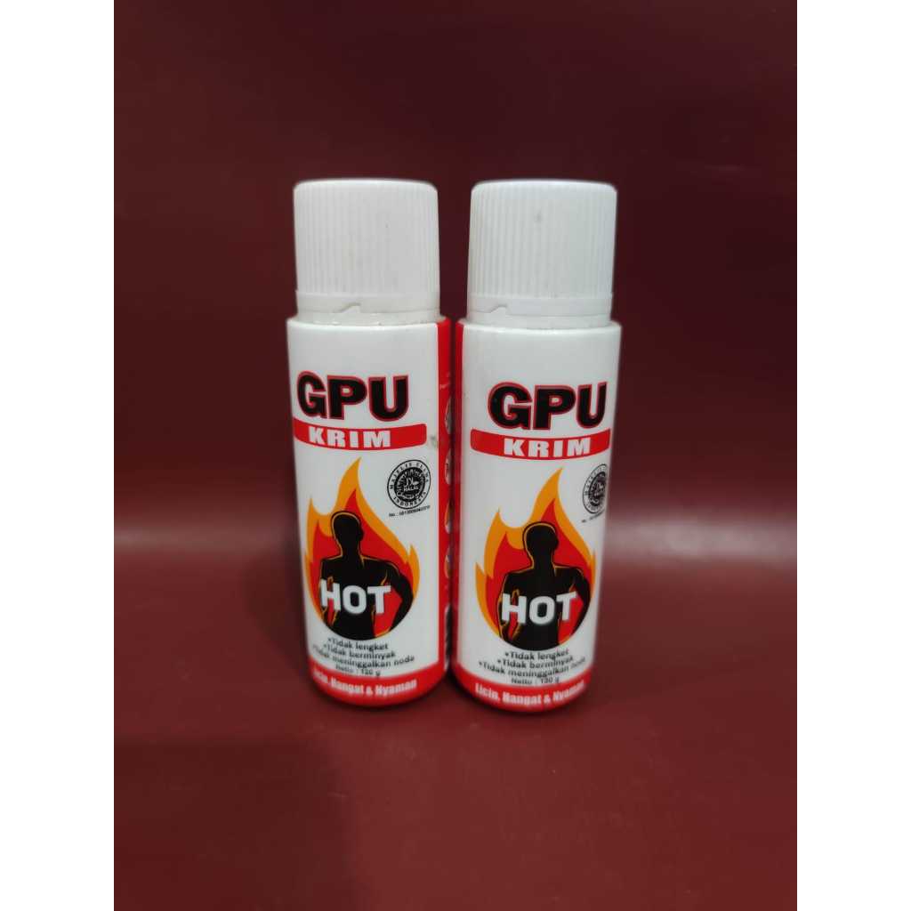 Jual GPU Kirim Hot 120gr - Krim Urut Badan | Shopee Indonesia