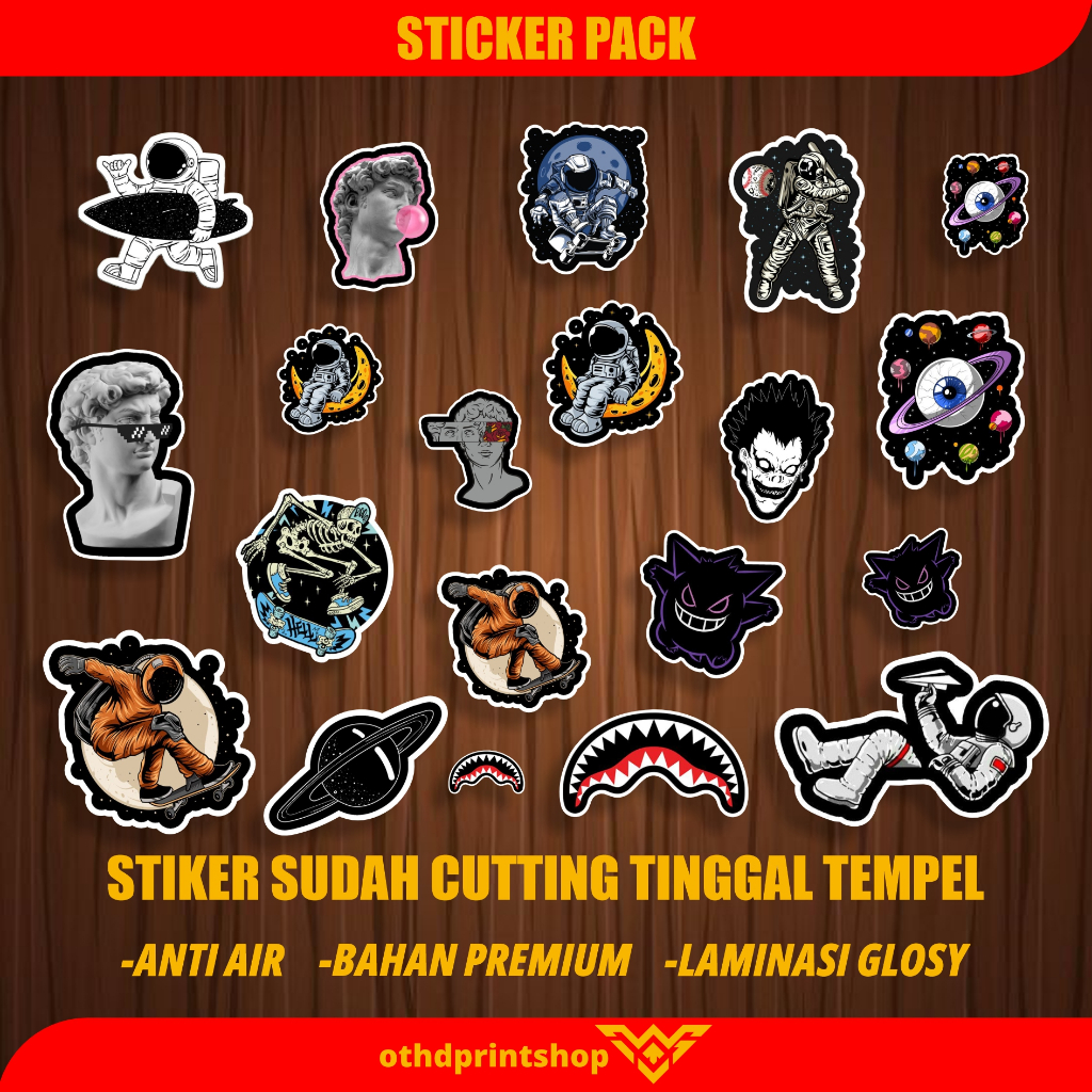 Jual Stiker Tempel Stiker Aesthetic BLACK & WHITE STIKER TUMBLER HP ...