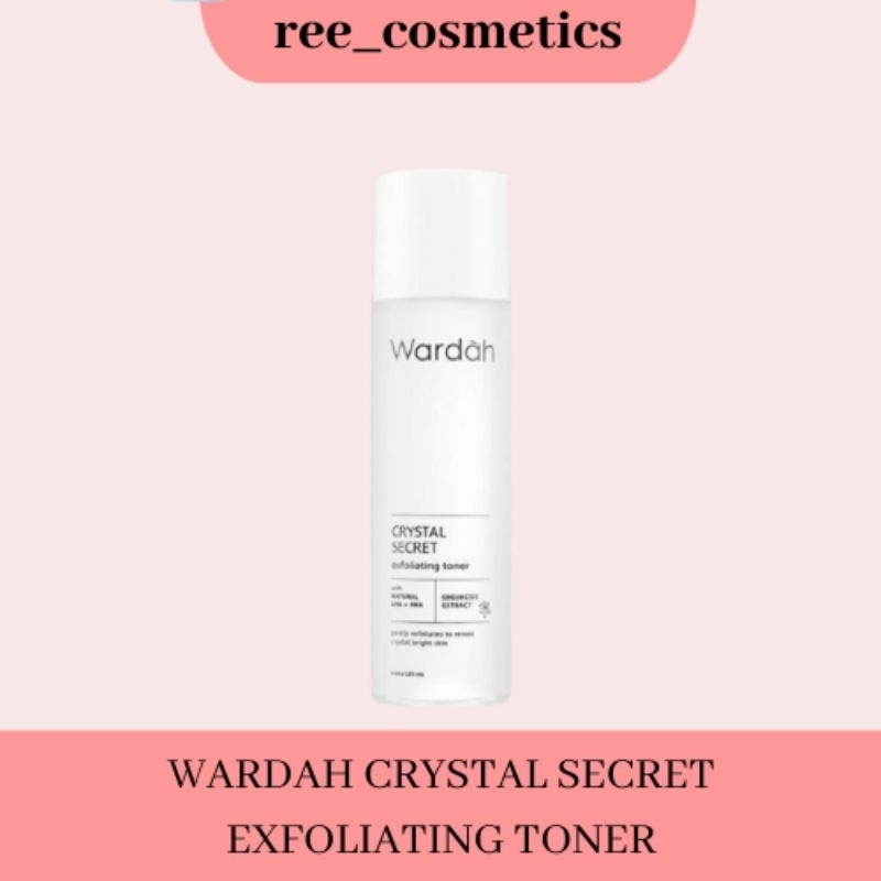 Jual Wardah Crystal Secret Exfoliating Toner With Natural AHA+PHA 100ml ...