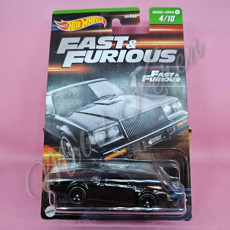 Jual Diecast Hot Wheels Fast & Furious Buick Regal GNX Black | Shopee ...