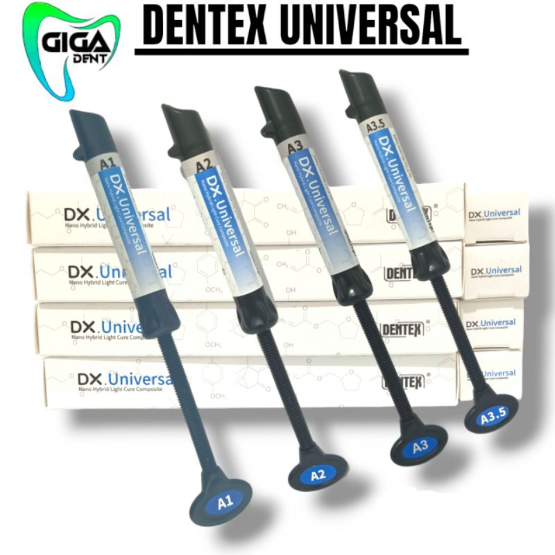Jual COMPOSITE TAMBAL GIGI DENTEX UNIVERSAL | Shopee Indonesia