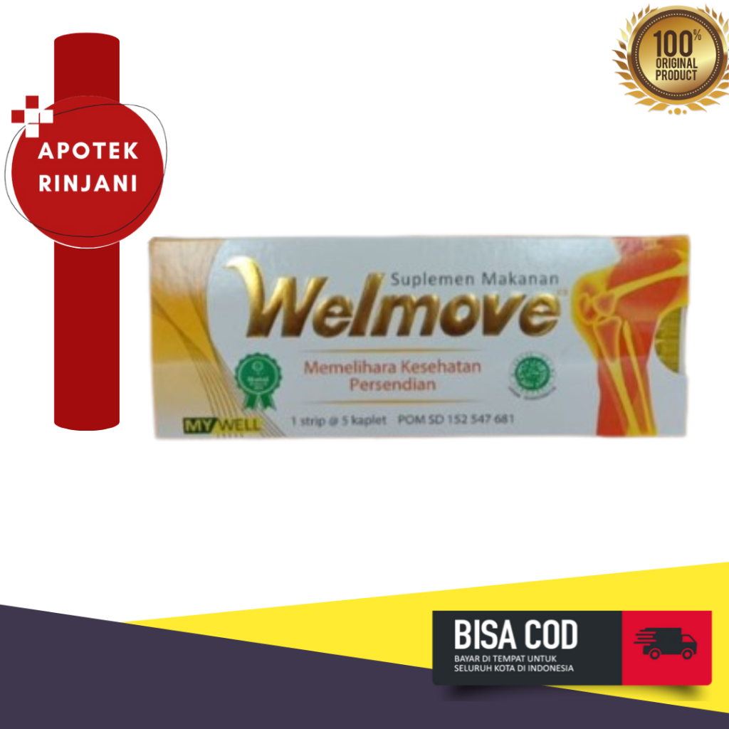 Jual WELMOVE STRIP (ISI 5 TABLET) | Shopee Indonesia