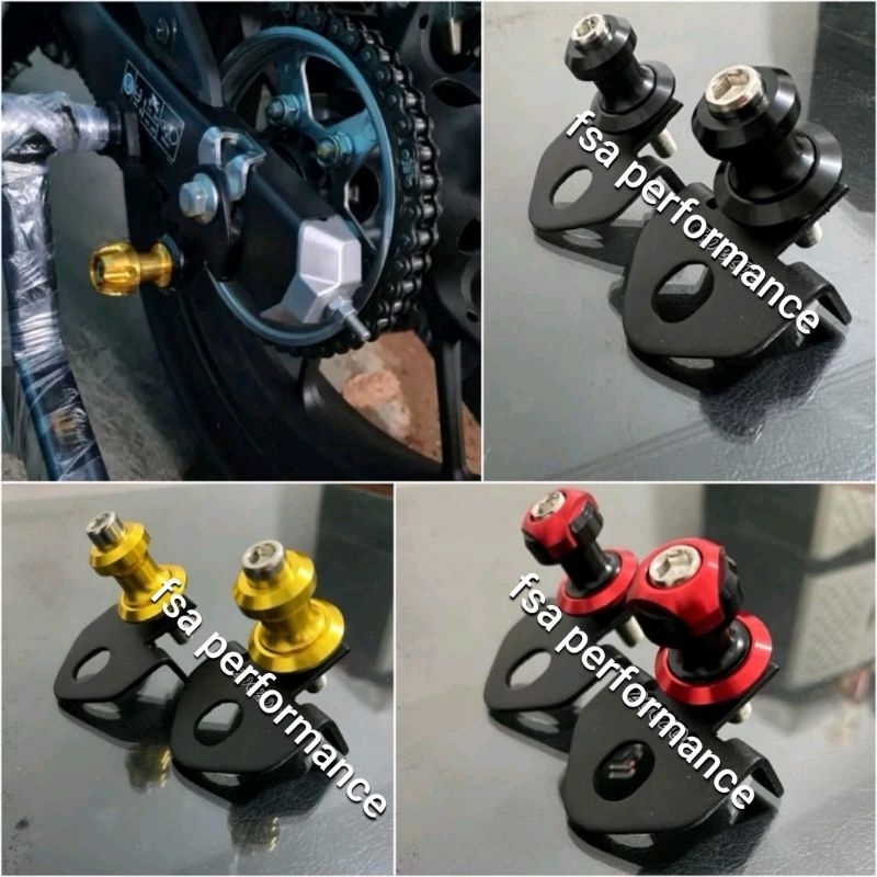 Jual JALU STANDAR PADDOCK PLUS DUDUKAN BREKET CNC UNIVERSAL JALU PEDOK ...