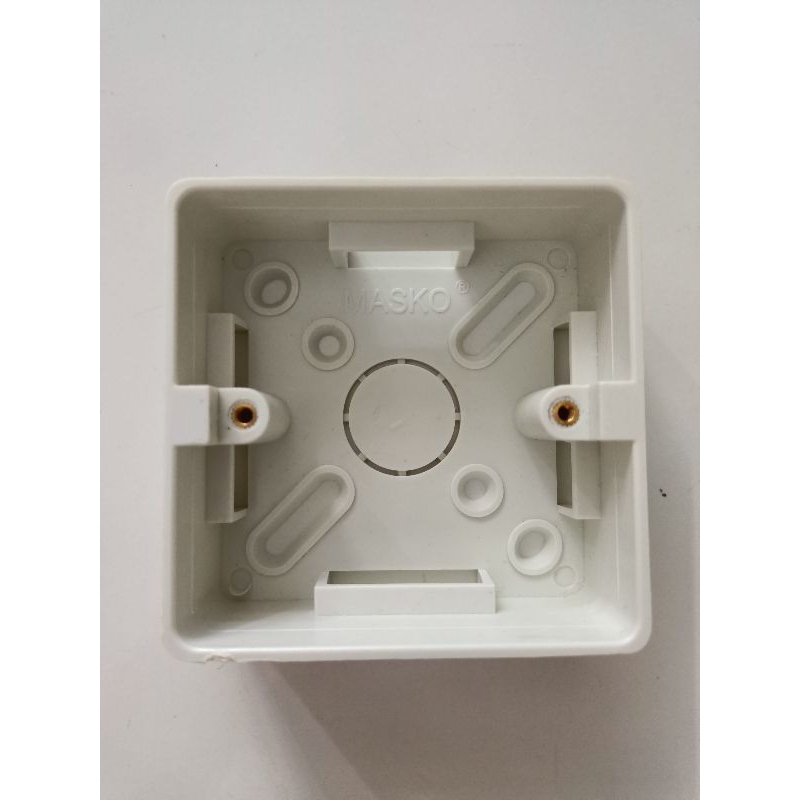 Jual Outbow Dos OB Dus Tempel Saklar MASKO Kotak Putih | Shopee Indonesia