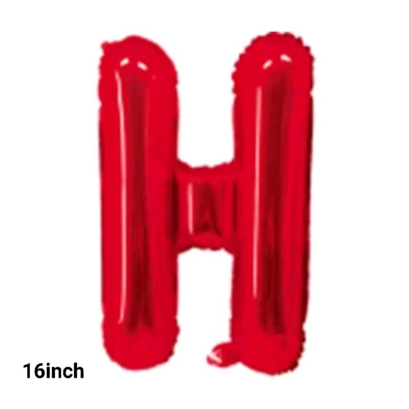 Jual BALON FOIL MERAH HURUF ANGKA 16" 40 CM | Shopee Indonesia