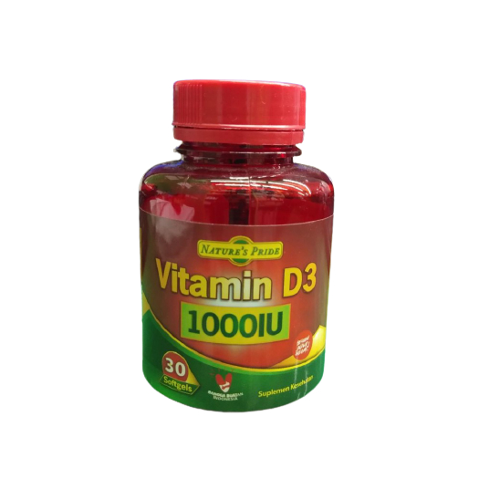 Jual Nature's Pride Vitamin D3 1000 IU | Shopee Indonesia