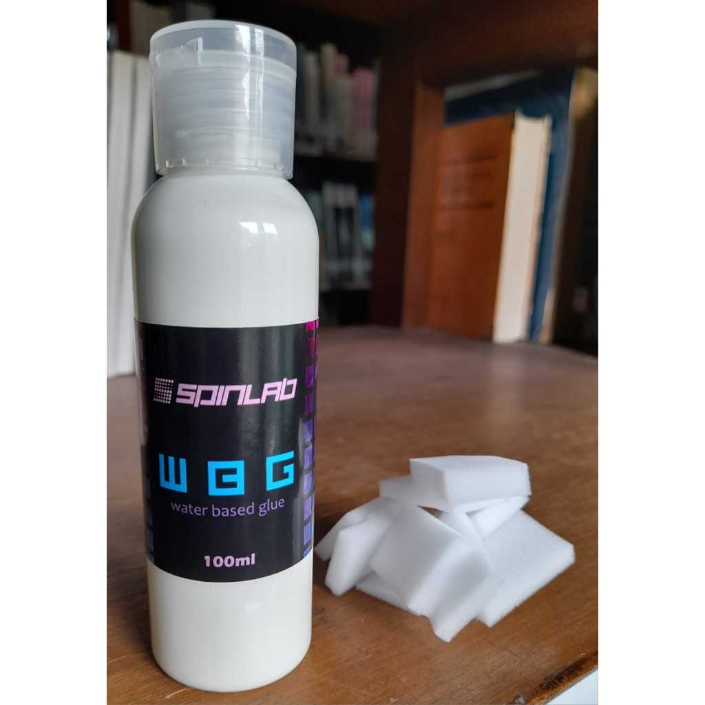 Jual Lem Air WBG Water Based Glue 100ml Spinlab Karet Bintik Pingpong ...