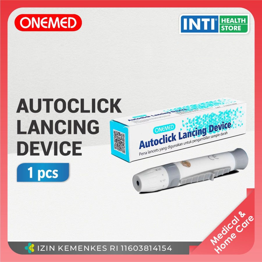 Jual Onemed | Autoclick Lancing Device | Pen Lancets | Shopee Indonesia