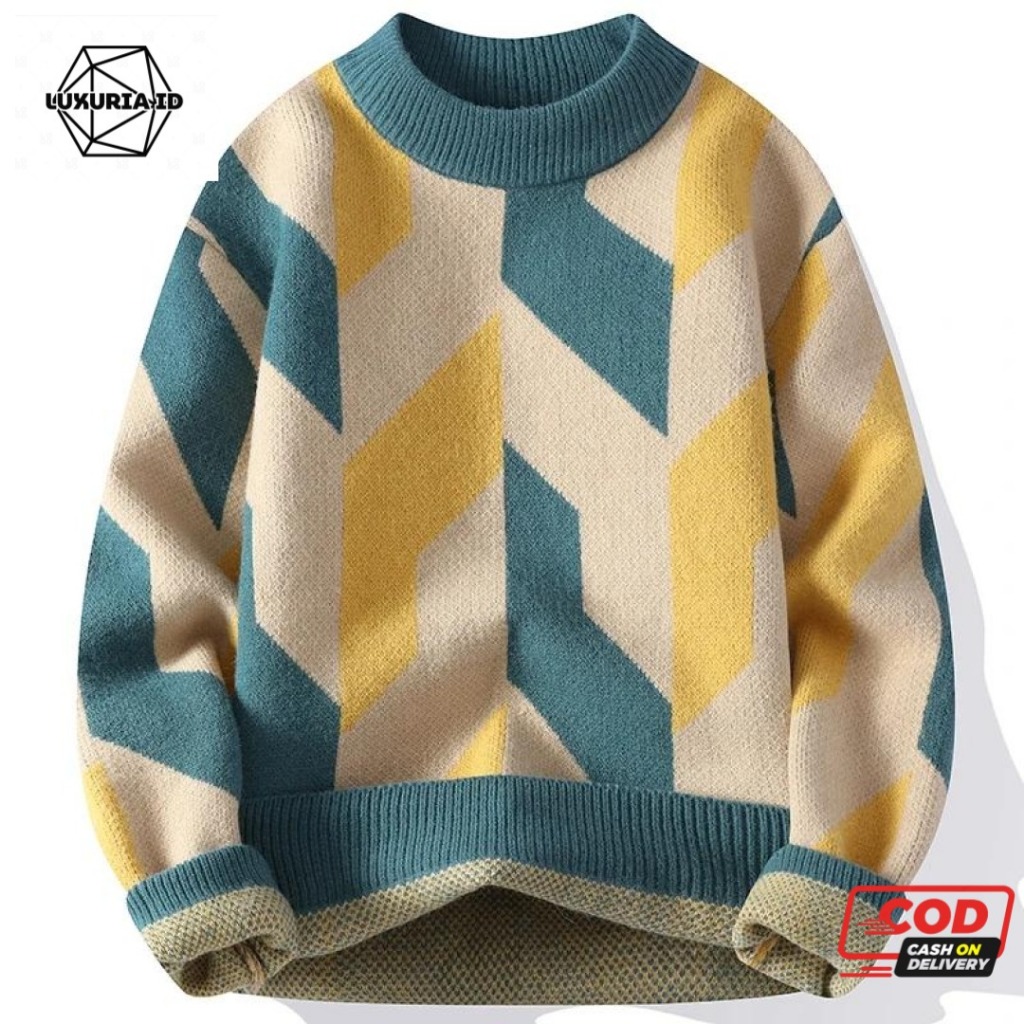 Jual Lucas Sweater Rajut Pria Luxuria Bahan Knit Premium Lembut Dan ... Jual Lucas Sweater Rajut Pria Luxuria Bahan Knit Premium Lembut Dan ...