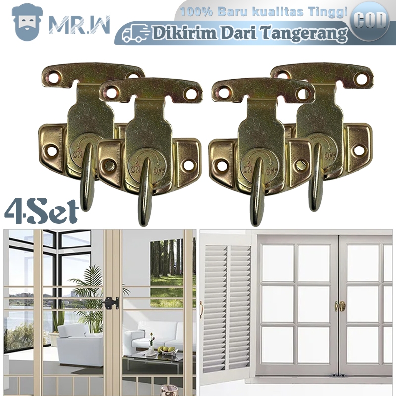 Jual 4pcs/set kunci pintu geser sliding Table Lock grendel pintu ...