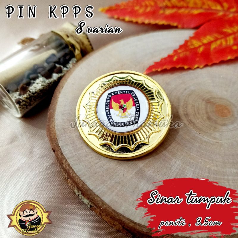 Jual Pin Kpps 8 Varian Kelompok Penyelenggara Pemungutan Suara