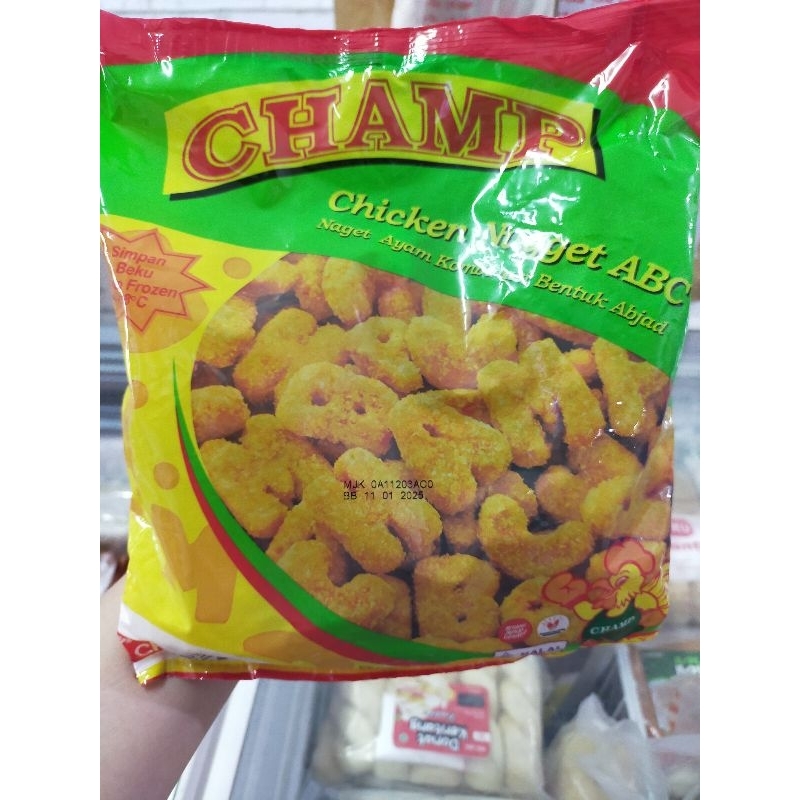 Jual CHAMP NUGGET ABC 500G | Shopee Indonesia