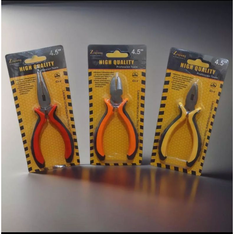 Jual Tang Kombinasi Tang Lancip Cucut Tang Potong 4.5 inch Tang Mini | Shopee Indonesia