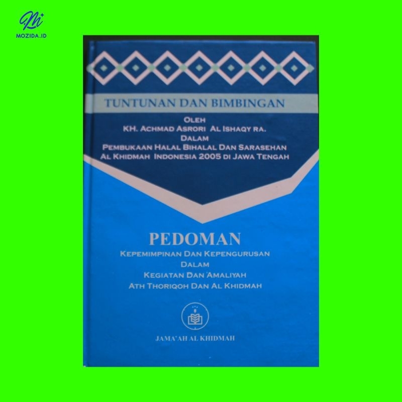 Jual Buku Pedoman Jama'ah AL KHIDMAH | Shopee Indonesia
