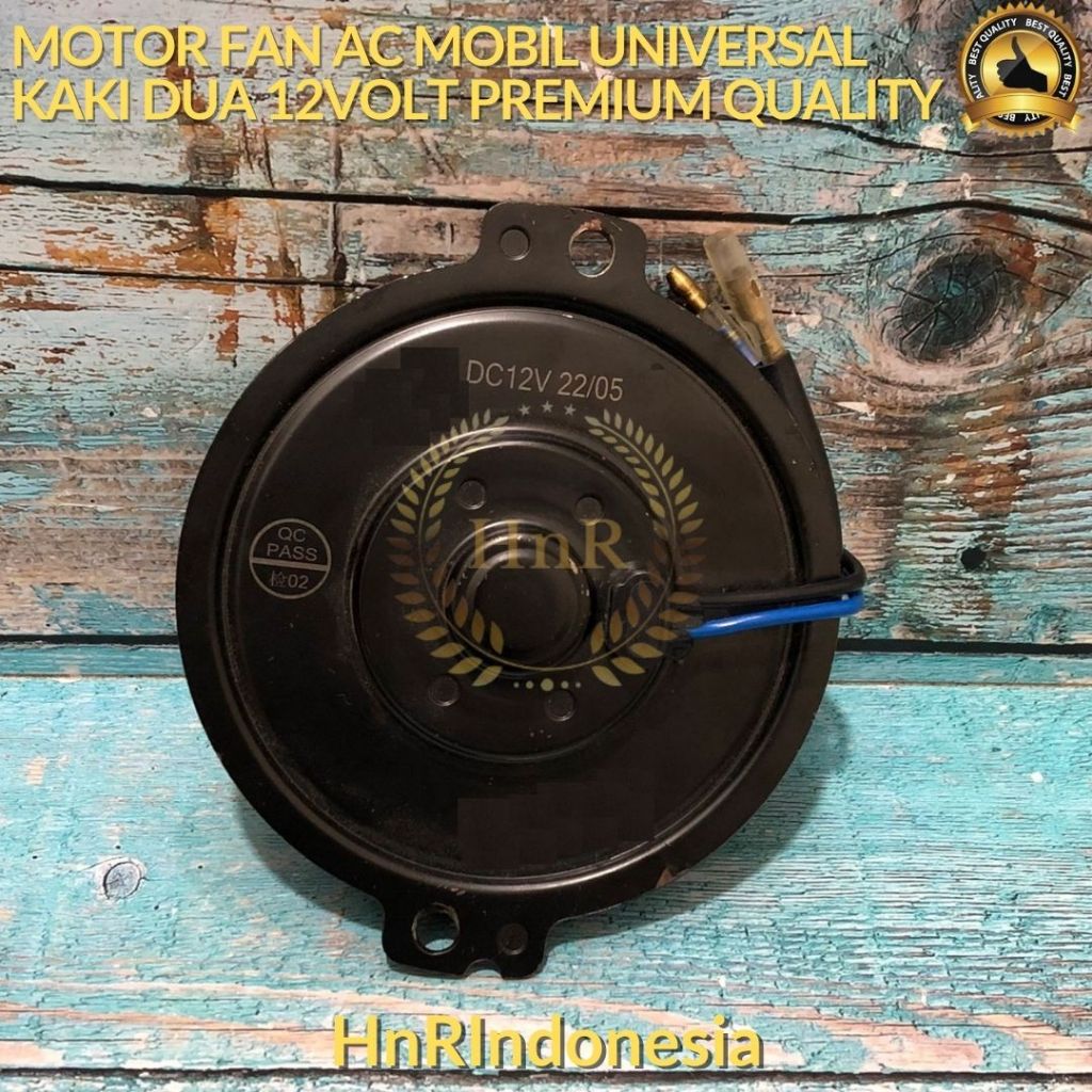 Jual Motor Fan Radiator AC Mobil Universal Kaki Dua 12Volt 12V PREMIUM ...