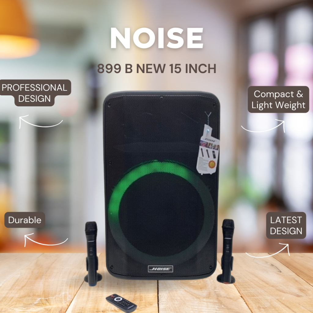 Jual SPEAKER PORTABLE NOISE 899 B NEW / 899B NEW / 899-B NEW 15 INCH ...