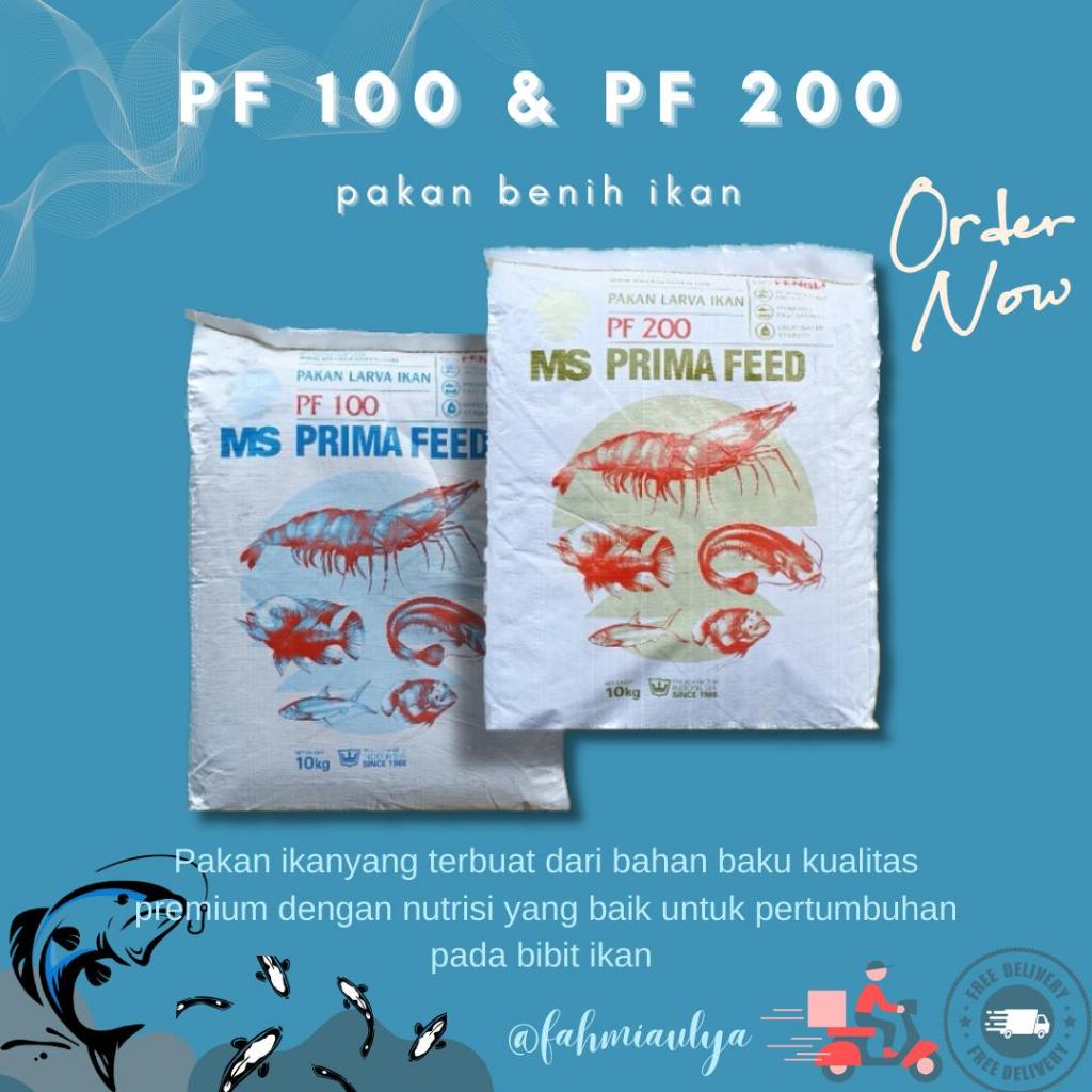 Jual PF 100 PF 200 by MS PRIMA FEED Pakan Benih Ikan Lele Nila Gurame ...
