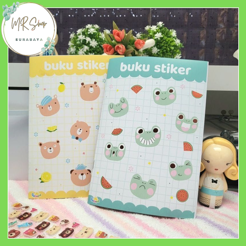 Jual Buku Sticker Anak Buku Koleksi Stiker Polos Kosong | Shopee Indonesia