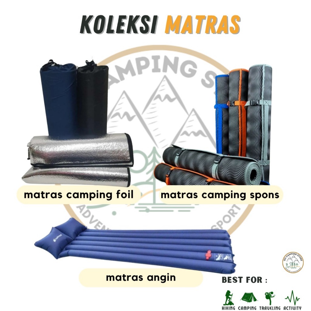 Jual KOLEKSI Matras Camping Outdoor | Matras Olahraga | Alas Yoga ...