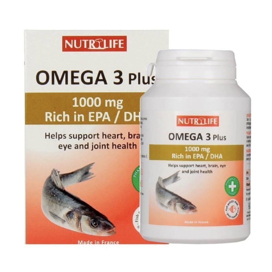 Jual NUTRILIFE Omega 3 Plus/ Support Heart, Brain, Eye & Joint Health ...