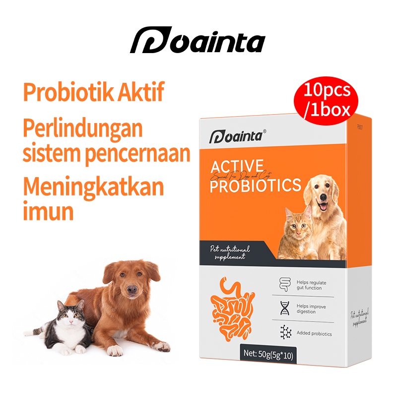 Jual PUAINTA Probiotik Anjing Kucing Atasi Diare Muntah Dan Gangguan ...