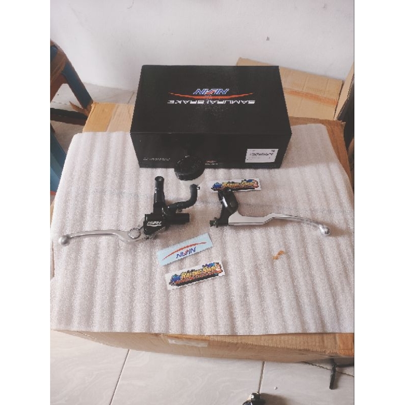 Jual PAKET HEMAT Master Rem Nissin samurai Axial sett Handle Kopling ...