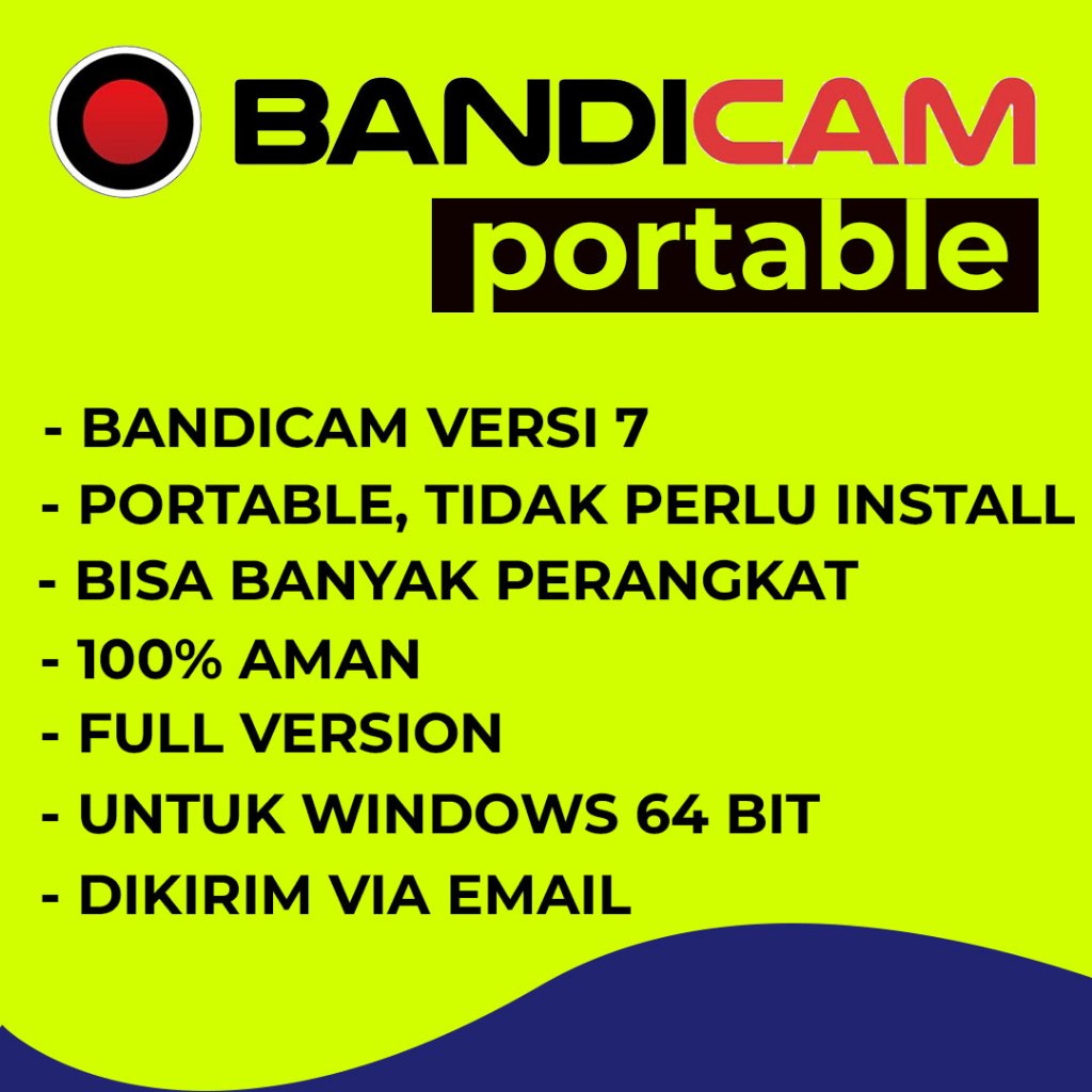 Jual Bandicam Portable Full Bergaransi / Perekam layar laptop komputer ...