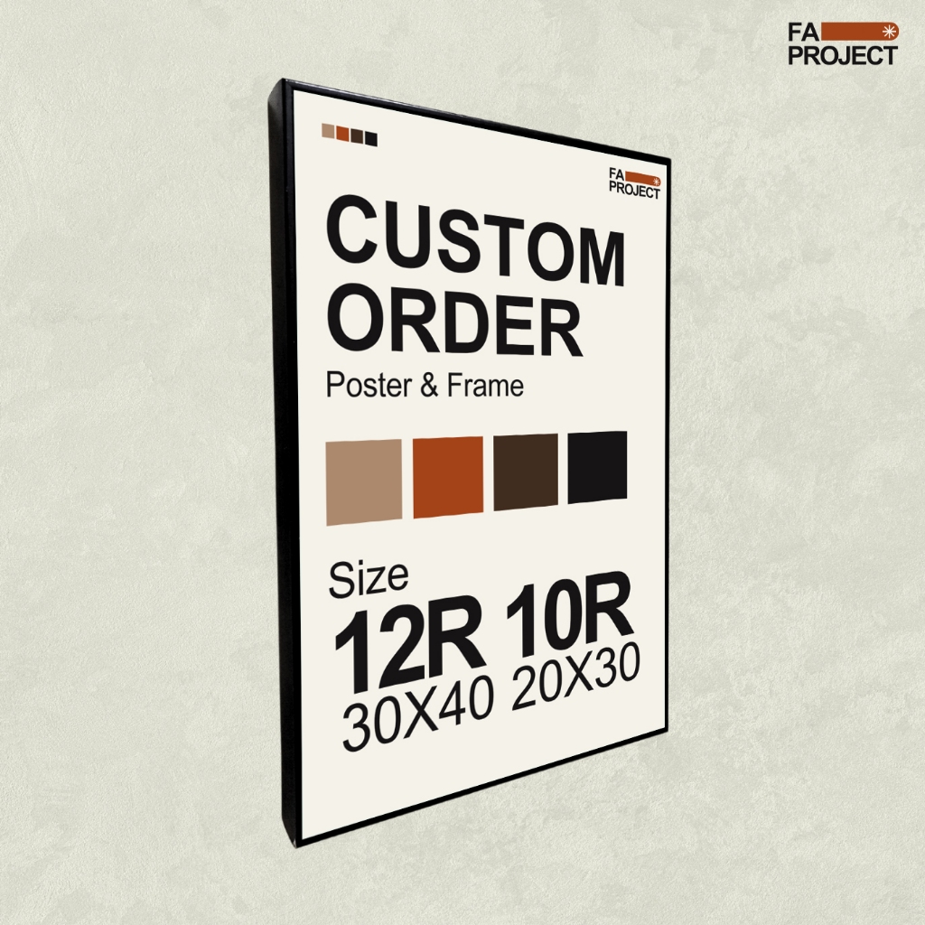 Jual Frame Block Poster - Custom | Shopee Indonesia