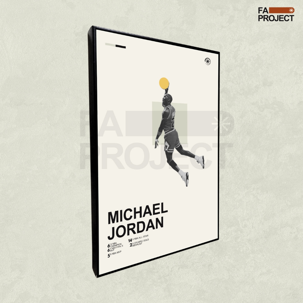 Jual Frame Block Poster - "Michael Jordan" | Shopee Indonesia