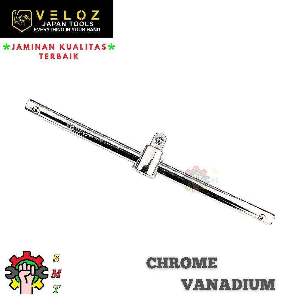 Jual Veloz Stang Shock T 10 inch / Socket Sliding Bar 1/2 x 10inch ...