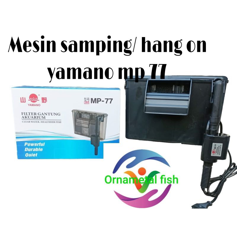 Jual Filter Samping/ hang on Aquarium Yaamano MP 77 | Shopee Indonesia