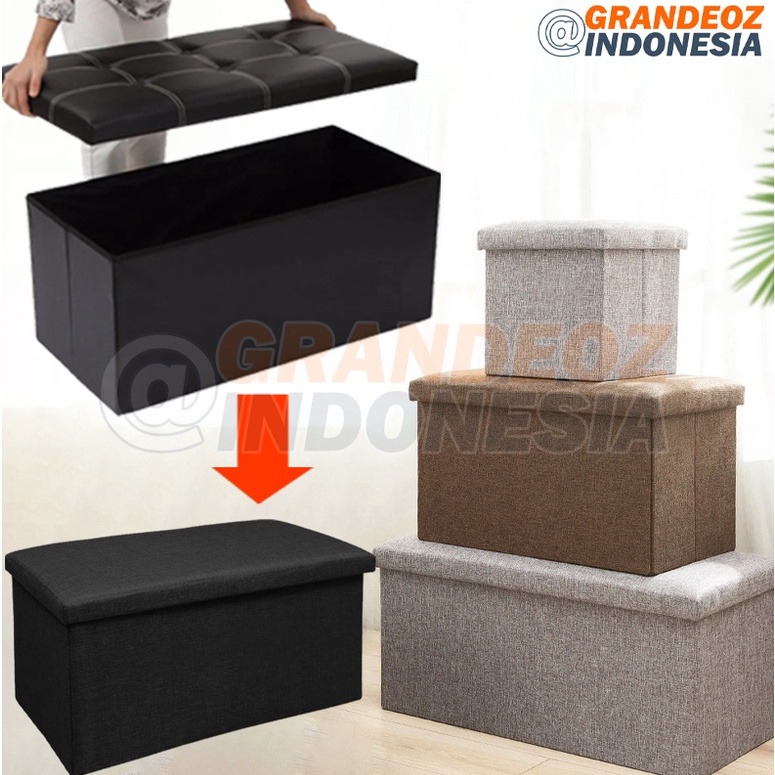 Jual Terbaru KOREAN SOFA STOOL Kotak Korea kursi safe box duduk tempat ...