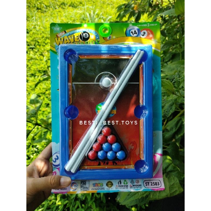 Jual mainan meja biliyard H15 termurah cocok untuk anak anak | Shopee ...